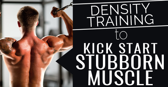 Density Training To Kickstart Stubborn Muscle - JMax Fitness
