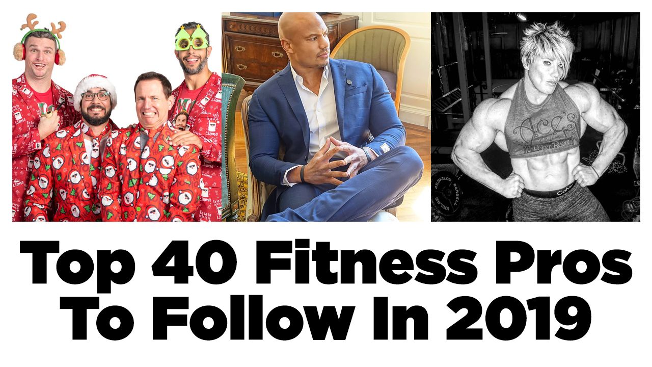Top 40 Fitness Professionals to Follow in 2019 - JMax Fitness